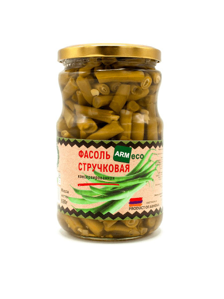Фасоль Аrm Eco стручковая, 690 г - купить с доставкой по выгодным ценам ...