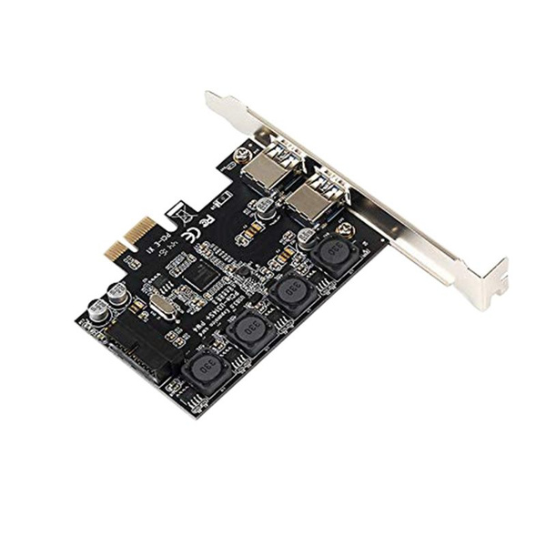 Плата расширения Pci E для двух портов USB3.0 Управляющий чип адаптера ...