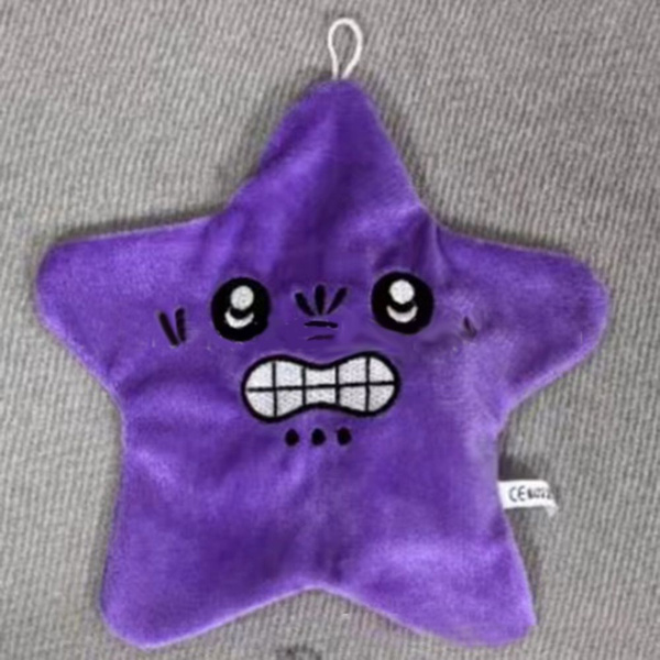 Забавная движущаяся плюшевая игрушка-брелок для ключей Grumpy Patrick ...