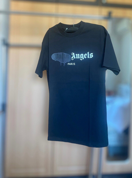 Футболка PALM ANGELS, размер 50, цвет черный - купить по выгодной цене ...