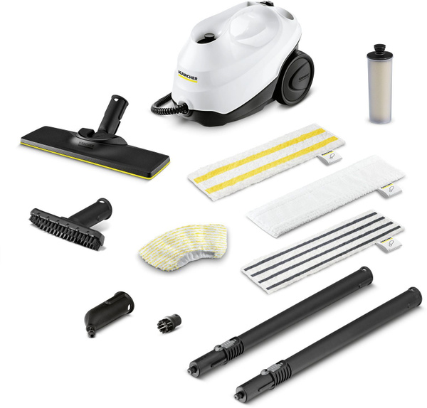Пароочиститель Karcher SC 3 EasyFix AE *EU, белый, черный, 1900 Вт ...