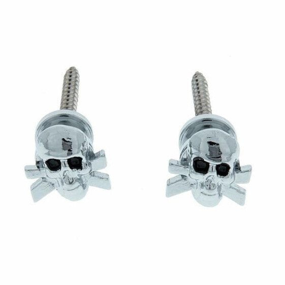 Аксессуар для гитары Grover Artist Strap Buttons Skull CHR - купить с ...