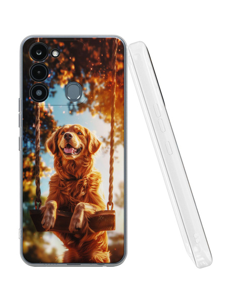 Силиконовый чехол Mcover для Tecno Spark 8C/Tecno Spark Go 2022 (Техно ...