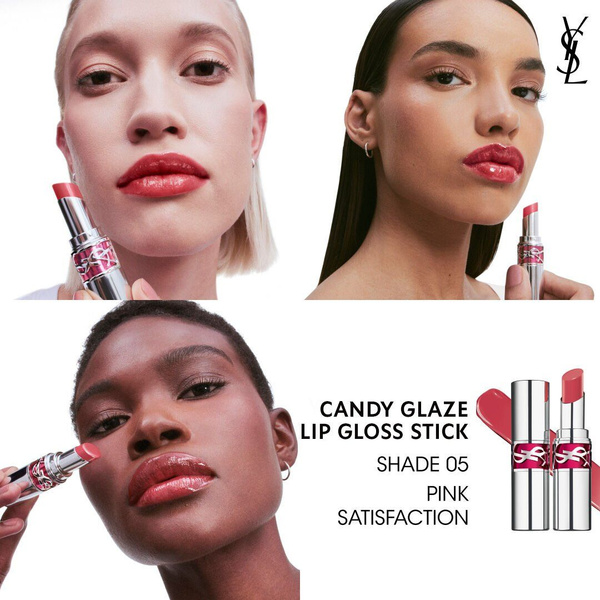 YSL Yves Saint Laurent Candy Glaze Lip Gloss Stick, БЛЕСК ДЛЯ ГУБ ...