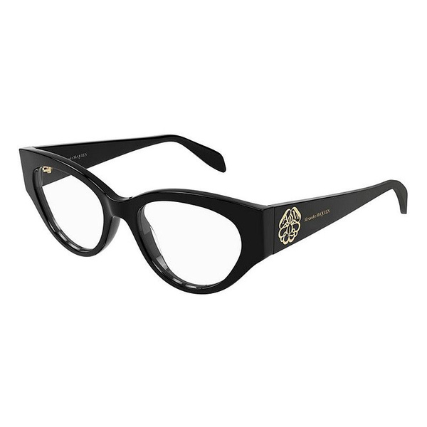 Оправа для очков Alexander McQueen AM 0380O 001 D51, женская, черная ...