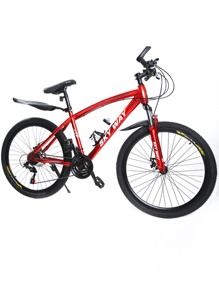 Подростковый велосипед SKY WAY, 24" колеса. Красный - купить по ...