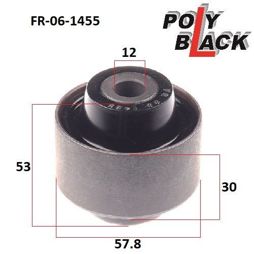 Полиуретановый усиленный сайлентблок передней подвески, нижнего рычага ...