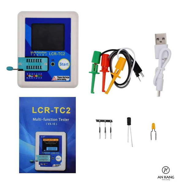 TC-T7-H TCR-T7 LCR-TC1 мультиметр для тестера транзисторов, цветной дисплей для диодов, триодов ...