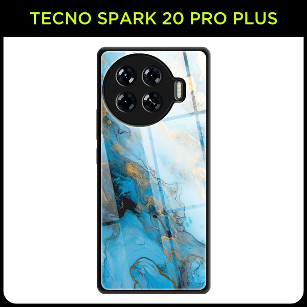 Характеристики Стеклянный чехол на Tecno Spark 20 Pro Plus Текно Спарк 20 Про Плюс с принтом
