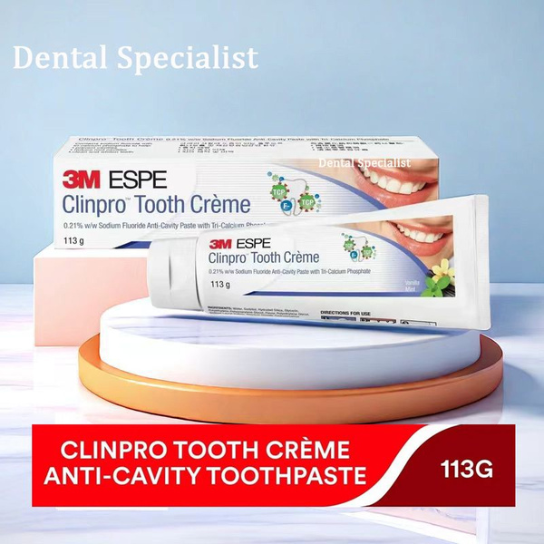 Зубная паста против кариеса 3M Clinpro Tooth Creme 0,21% NaF , ваниль и ...