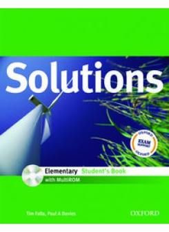 Solutions Elementary Student's Book with MultiROM Pack - купить с доставкой по выгодным ценам в ...