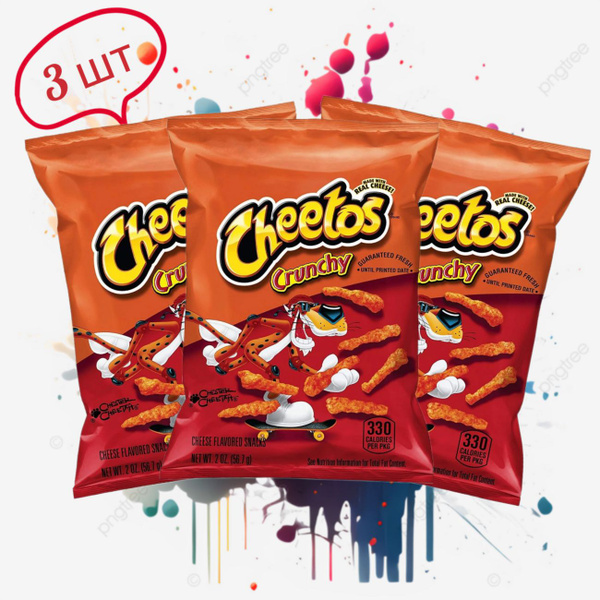 Чипсы Cheetos Crunchy original Big USA 3 шт - купить с доставкой по ...