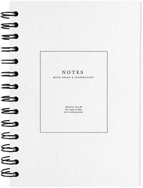 Тетрадь на спирали Notes белая, 120 листов, клетка - купить с доставкой ...