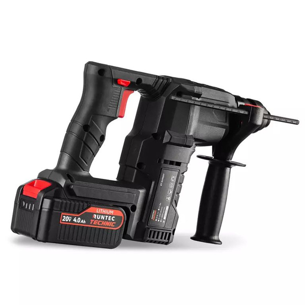 Характеристики Перфоратор аккумуляторный RUNTEC TECHNIC 2.5Дж, 20В ...