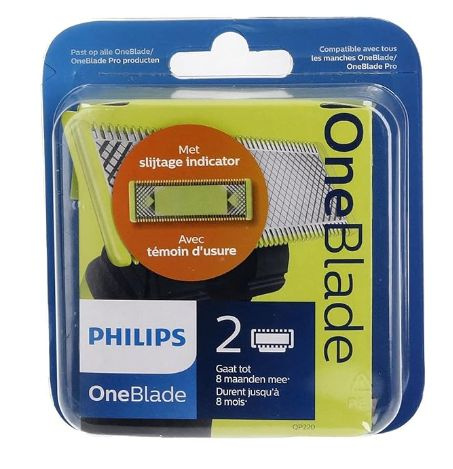 Сменное лезвие Philips OneBlade QP220/50 (с индикатором износа лезвия ...