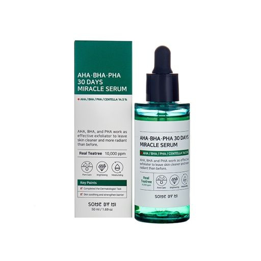 Сыворотка для лица с кислотами SOME BY MI AHA BHA PHA 30 DAYS MIRACLE ...
