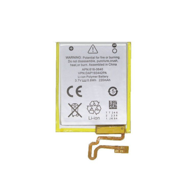 1 x 220мАч Сменный аккумулятор A1446 616-0639 616-0640 для iPod Nano 7 ...
