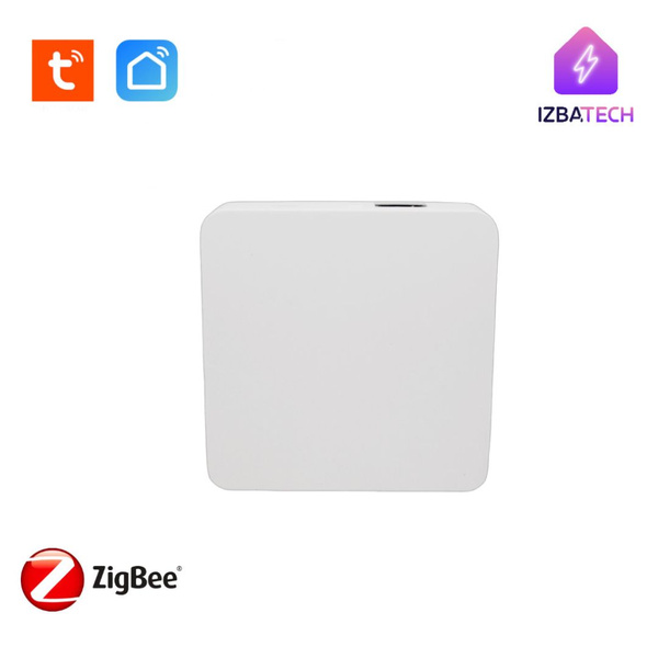 Блок управления шлюз Tuya Zigbee 3.0 со входом Ethernet для умного дома и Zigbee устройств ...