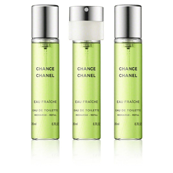 Набор парфюмерный Chanel Chance Eau Fraiche refill купить на OZON по ...