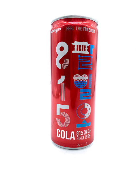 Woongjin / Напиток газированный "815 Cola", 250 мл, 6 шт - купить с ...