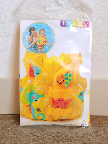 Жилет INTEX 59661 надувной Рыбки /41 х 30 см /от 3-5 лет купить по ...