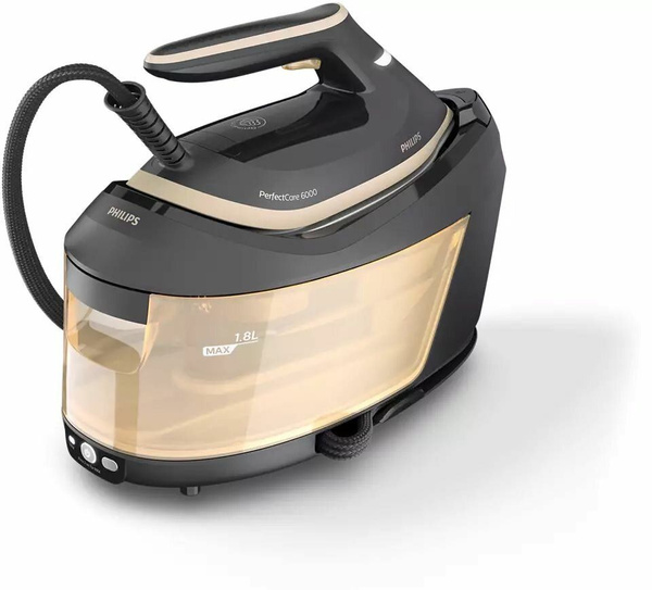 Парогенератор Philips PerfectCare 6000 PSG6064/80, черный, золотистый ...
