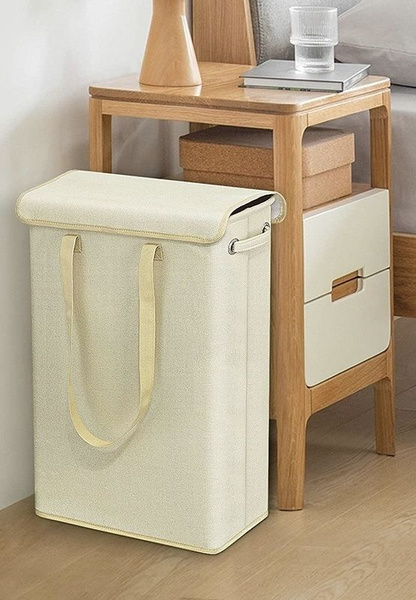 Корзина для белья AnnMax, Ткань, Имитация льна купить по выгодной цене ...