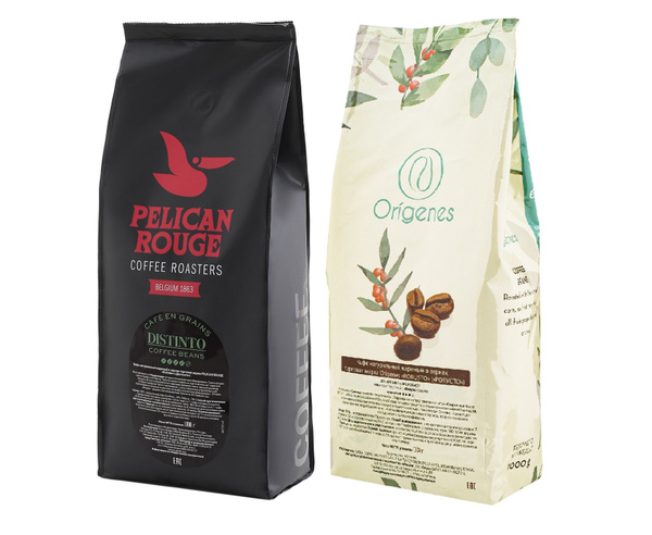 ОТЛИЧНАЯ ДВОЙКА № 2: Кофе в зернах PELICAN ROUGE "DISTINTO" и ORIGENES ...