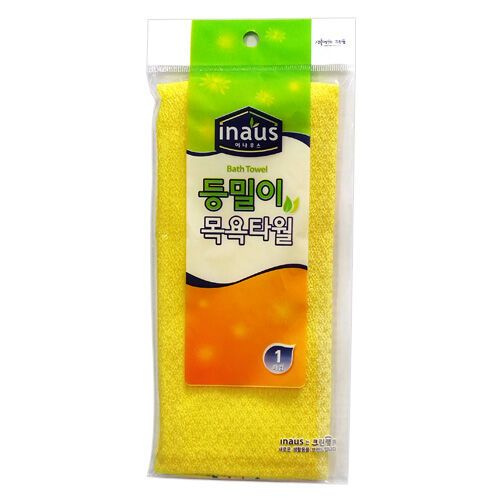 Clean wrap Мочалка для тела из вискозы "Inaus" (жесткая, массажная ...