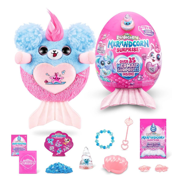 Мягкая игрушка ZURU Rainbocorns Mermaidcorn 9283 русалочка-единорог ...