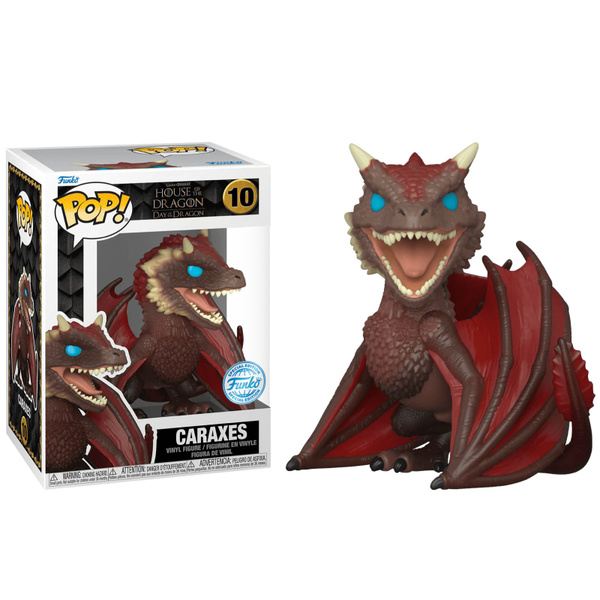 Фигурка Funko POP! Дракон Караксес (Caraxes) #10 (Эксклюзив) - купить с доставкой по выгодным ...