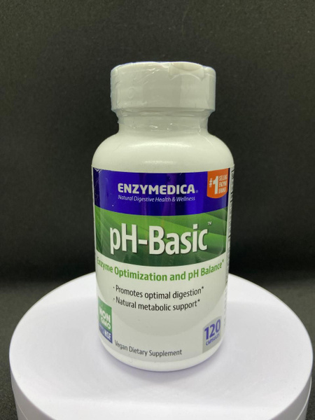 pH-Basic, баланс уровня PH в организме , 120 капсул , Enzymedica - купить с доставкой по ...