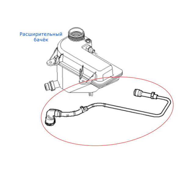 Патрубок системы охлаждения BRAUF 11531439123 - купить с доставкой по ...