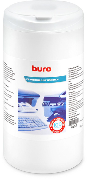 Салфетки для монитора Buro, 100 шт, влажные, BU-ASURFACE купить на OZON ...