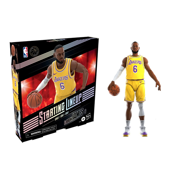 Кукла Hasbro NBA starting lineup Basketball star hand doll with movable ...
