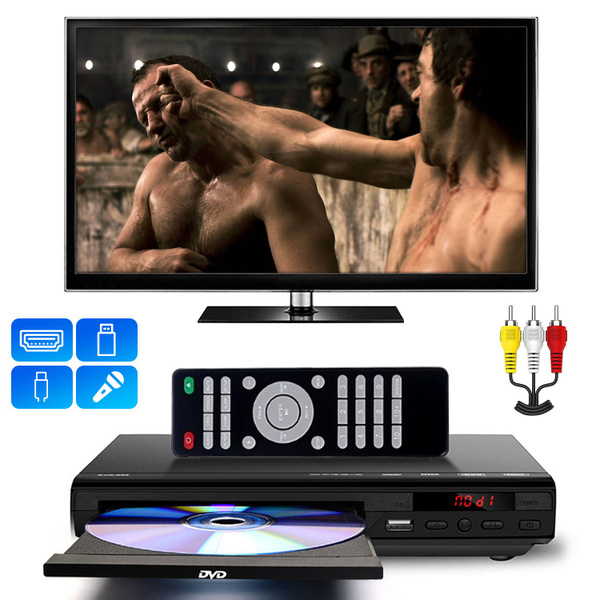Домашний мини-DVD-плеер, проигрыватели компакт-дисков для телевизора ...