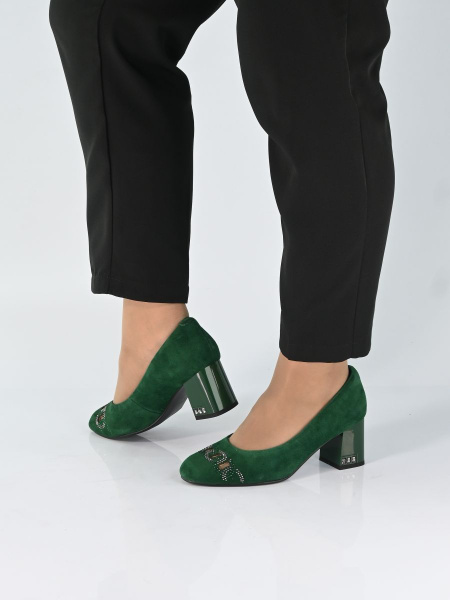 Туфли Женский Ascalini Замша натуральная, размер 38 Стандартный средний (до 9 см) 9 Россия ...