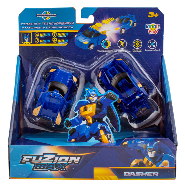 Робот-трансформер Магнус Fuzion Max Dasher купить на OZON по низкой ...
