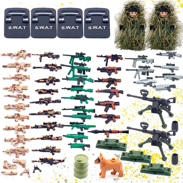Lego оружие для лего-человечков, минифигурок и солдатиков - купить с ...