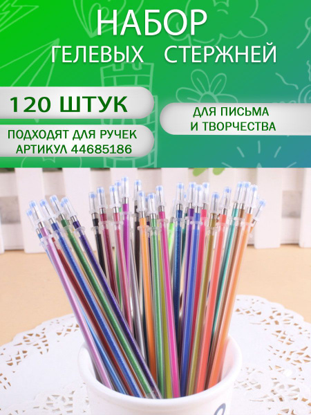 Стержни гелевые для ручки - купить с доставкой по выгодным ценам в ...