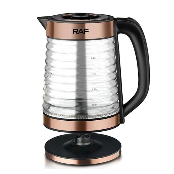 RAF Электрический чайник 2,2 л. R.7882, бронза купить на OZON по низкой цене (1665820763)