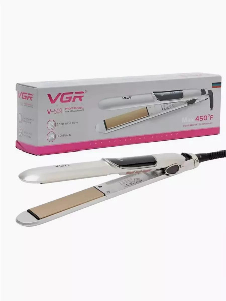 Выпрямитель для волос VGR V-509 купить на OZON по низкой цене (1666502751)