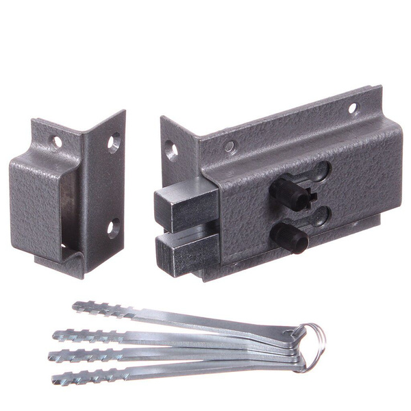 Делга, Комаз ПХК Замок накладной дверной - купить с доставкой по ...