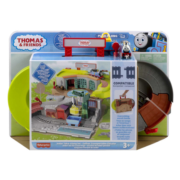 Fisher-Price Thomas & Friends Sodor Take Along Set Portable Sodor Train ...