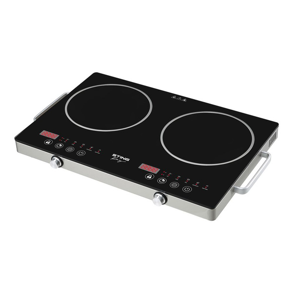 Электрическая инфракрасная плитка STINGRAY ST-HP3516A 2 конфорки, сталь ...