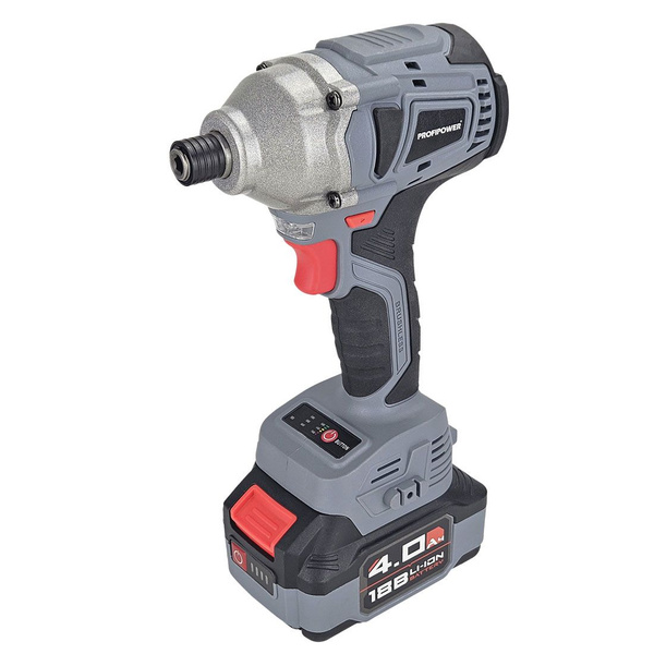 Винтоверт ударный аккумуляторный Profipower MKDTD-18V, 2 Li-ion АКБ, 4.0Ач E0082 купить на OZON ...