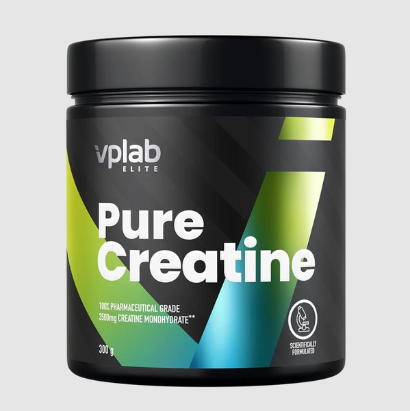 VPLAB Pure Creatine white 300 гр. Моногидрат креатина для выносливости ...