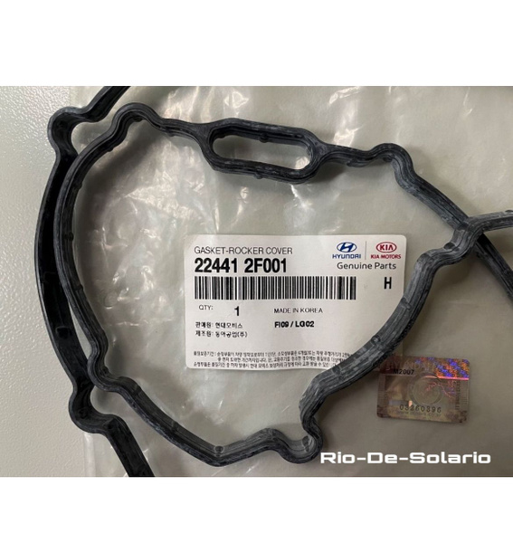 Прокладка клапанной крышки ОРИГИНАЛ Hyundai Santa Fe, Tucson / Kia ...