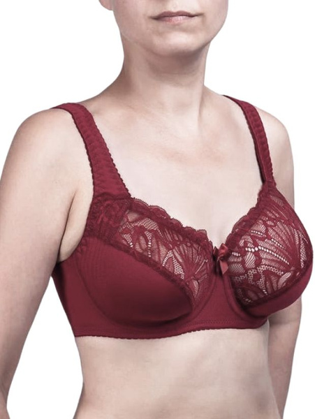Бюстгальтер Женский LENGY, размер 80C красный Полиамид, Хлопок Повседневный Россия Крючки купить ...