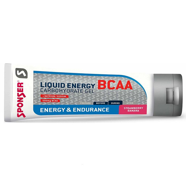 Гель Ликвид Энерджи БЦАА/ liquid Energy bcaa Sponser 70гр (Банан ...